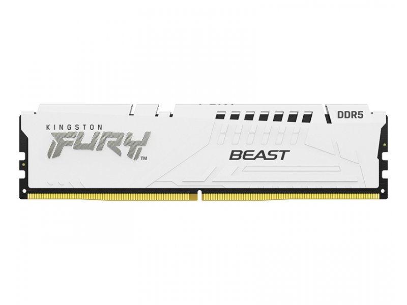 KINGSTON DIMM DDR5 32GB 6400MT/S KF564C32BW-32 FURY BEAST WHITE XMP