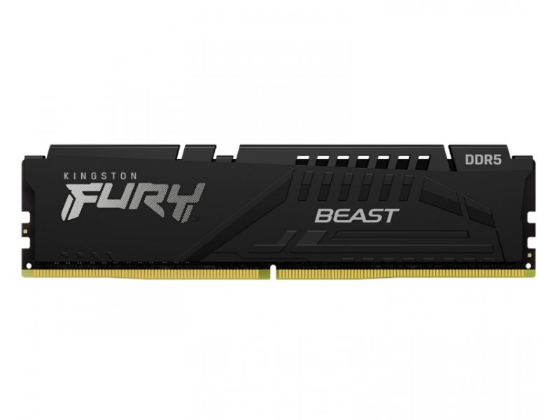 KINGSTON DIMM DDR5 32GB 6400MT/S KF564C32BBE-32 FURY BEAST BLACK EXPO