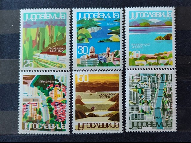 1965 SFRJ - Turistička mesta