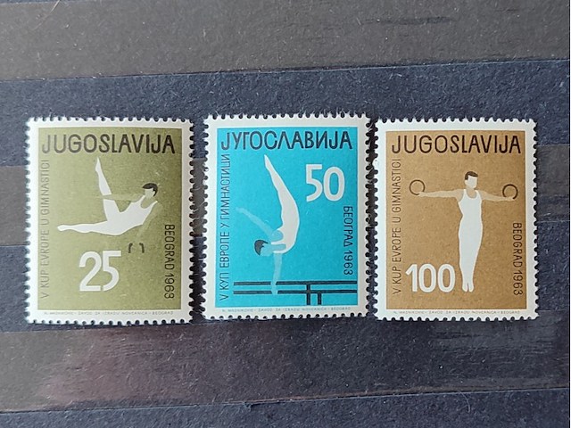 1963 SFRJ - V KUP EVROPE U GIMNASTICI BEOGRAD `63