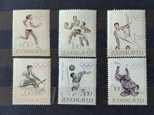1968 SFRJ - Olimpijada u Meksiku