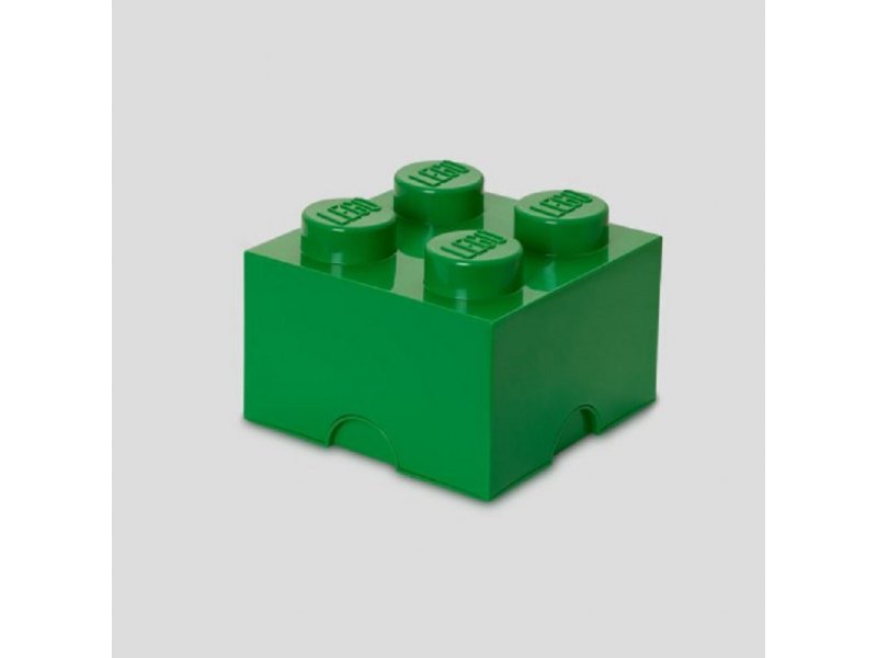 LEGO KUTIJA ZA ODLAGANJE (4): TAMNO ZELENA