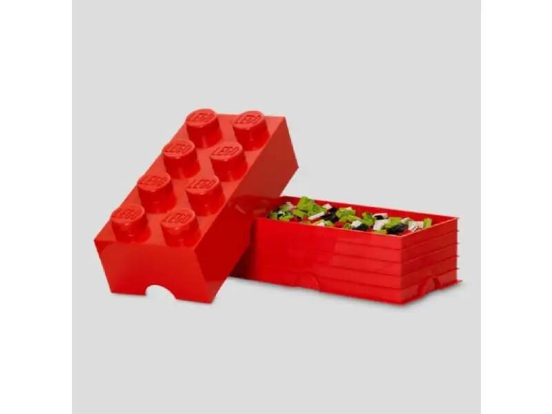 LEGO KUTIJA ZA ODLAGANJE (8): CRVENA