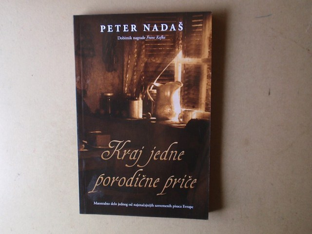 Peter Nadaš - KRAJ JEDNE PORODIČNE PRIČE