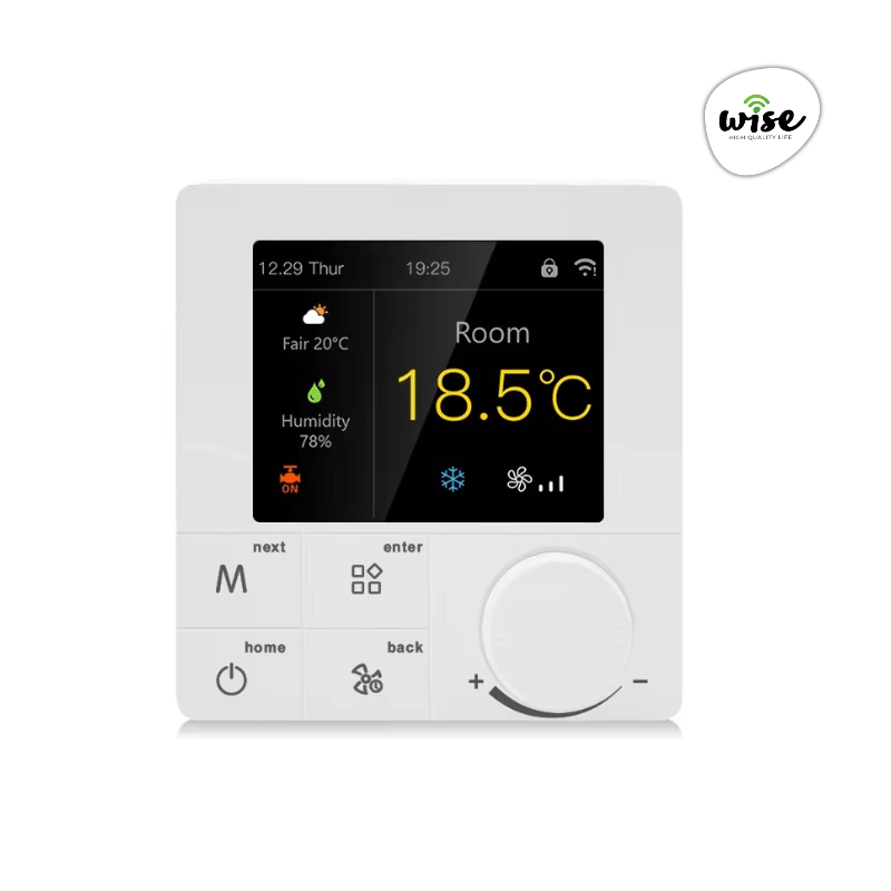 Wise pametni termostat sa LCD ekranom, Fan Coil, grejanje/hlađenje