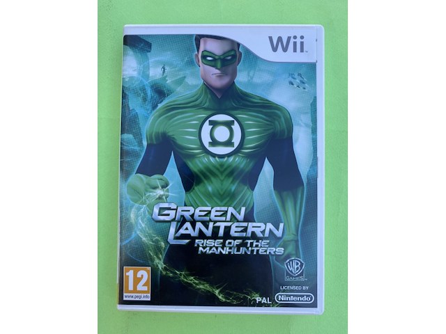 Green Lantern Rise of the Manhunters - Nintendo Wii