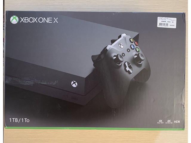 Xbox one X konzola 1TB