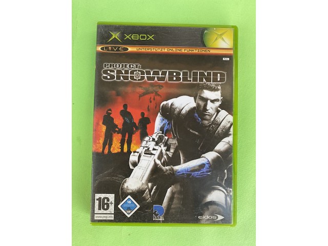 Project: Snowblind - Xbox Classic igrica