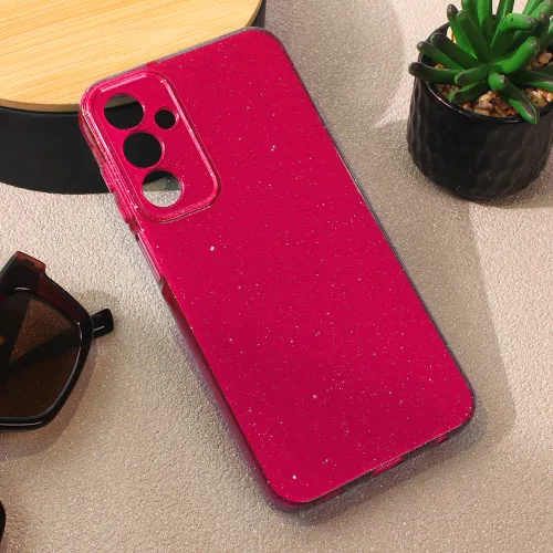 Futrola - maska Sparkle Dust za Samsung A256 Galaxy A25 5G bordo