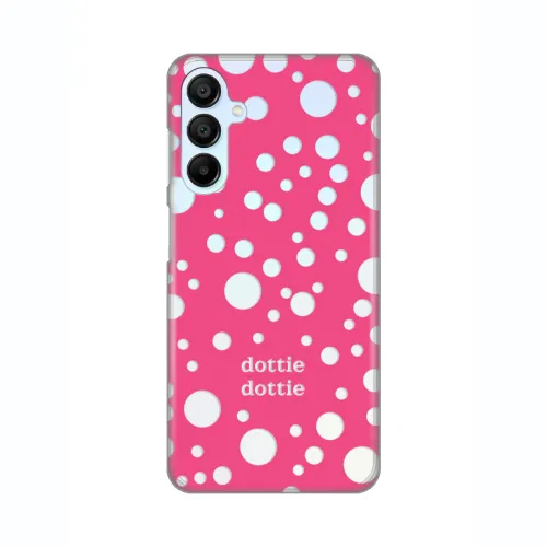 Silikonska futrola - maska print Skin za Samsung A156 Galaxy A15 5G Dottie Dottie Pink