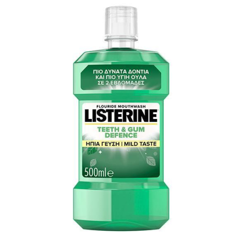 LISTERINE TEČNOST ZUBI I DESNI 500ML TT