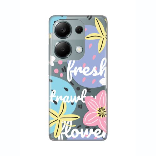 Silikonska futrola - maska print Skin za Xiaomi Redmi Note 13 Pro 4G Fresh Pastel