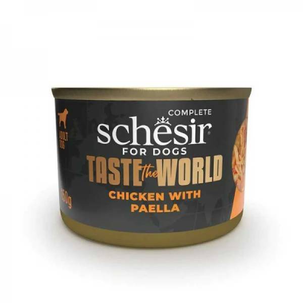 Schesir Dog Can piletina&paelja - 150 g