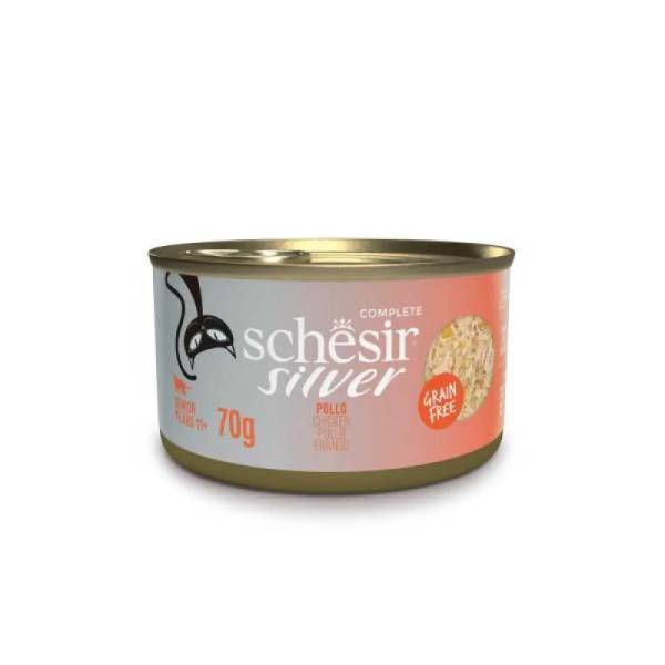 Schesir Silver Can Piletina - 70 g