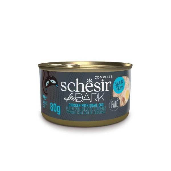 Schesir After Dark Can Pate Piletina&prepeličje jaje - 80 g