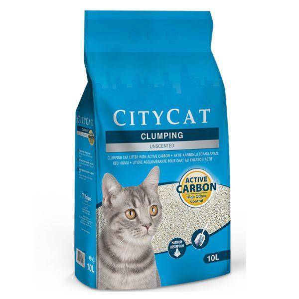 Sanicat CityCat Clumping Act Carbo - 10 l