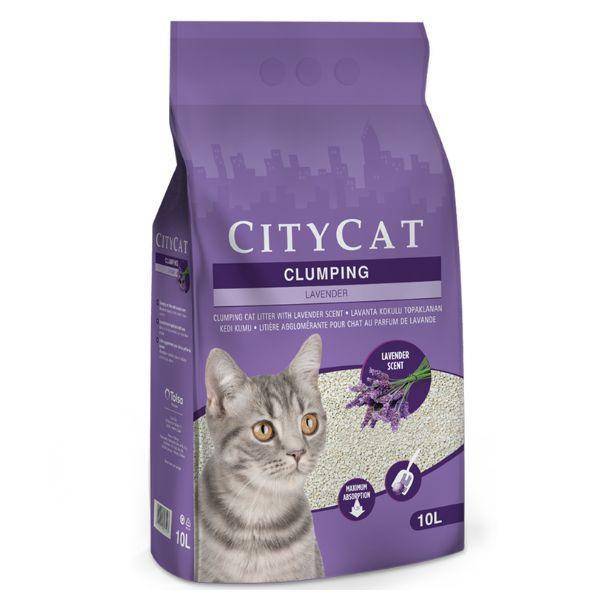 Sanicat CityCat Clumping Lavander - 10 l