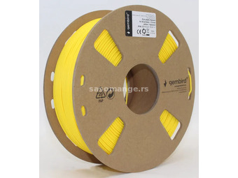 GEMBIRD 3DP-PLA1.75-01-Y PLA Filament za 3D stampac 1.75mm, kotur 1KG YELLOW