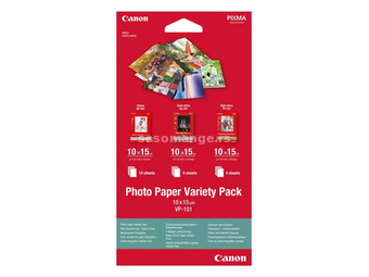 Foto papir Canon Variety Pack VP-101 10x15cm 20Sh