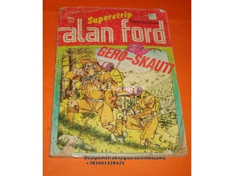 Alan Ford Gero Skaut Superstrip 431