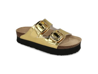 Grubin Castellon 1563600 zlatna ženska papuča - platforma 41 ( A080470 )