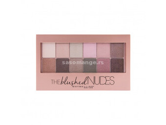 MAYBELLINE NEW YORK BLUSHED NUDES PALETA SENKI ZA OČI 01 1003009810