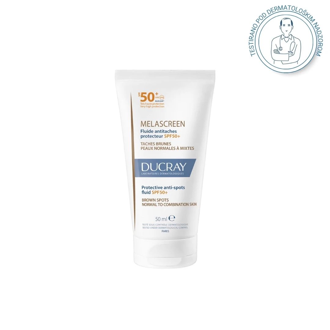 DUCRAY MELASCREEN Fluid SPF50+ Protiv Hiperpigmentacija i Fleka na Licu 50 mL