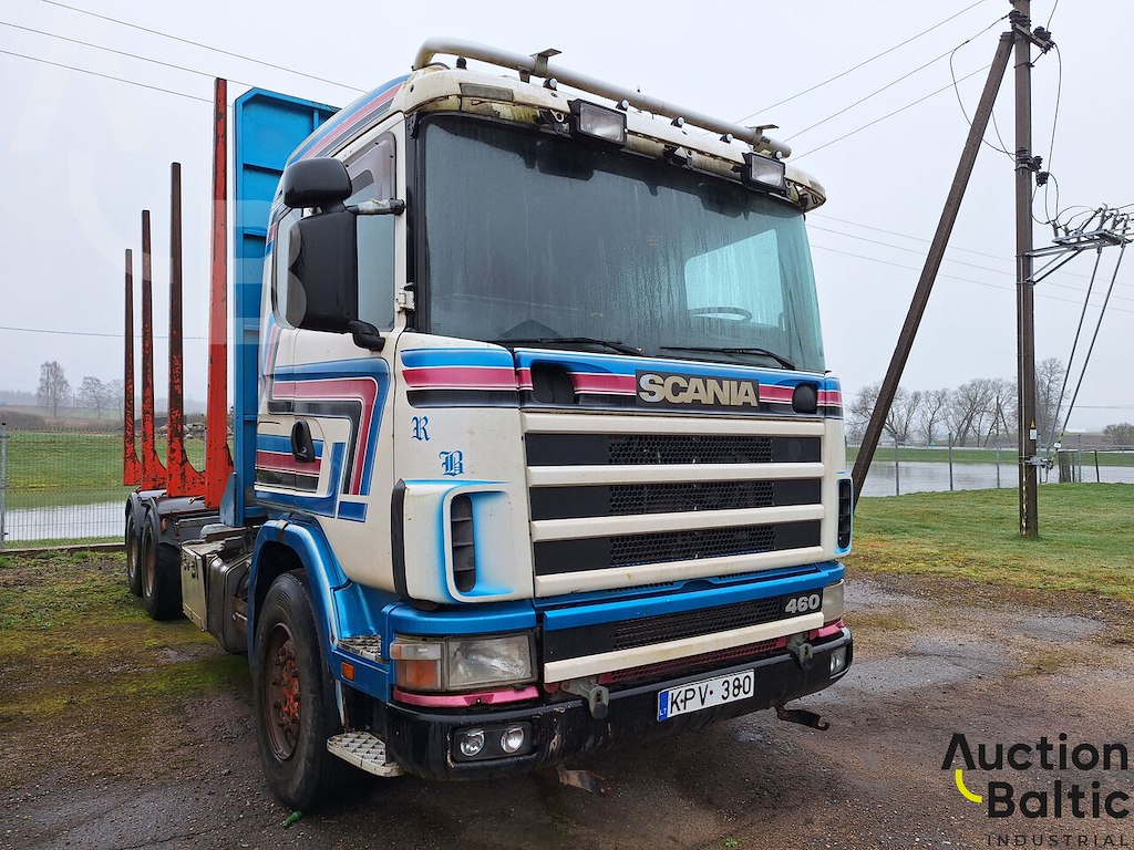 Prodaje se Scania R 144 kamion za prevoz drva na aukciji