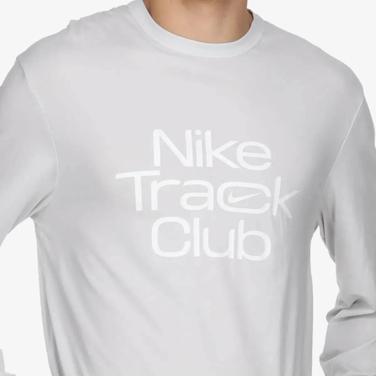 NIKE Majica dugih rukava M NK DF TRACK CLUB HYVERSE LS