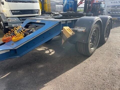 Hertoghs Dolly 2 axles. LZV Spain 70 % tyres, SAF Disc, Dutch Papers prikolica dolly