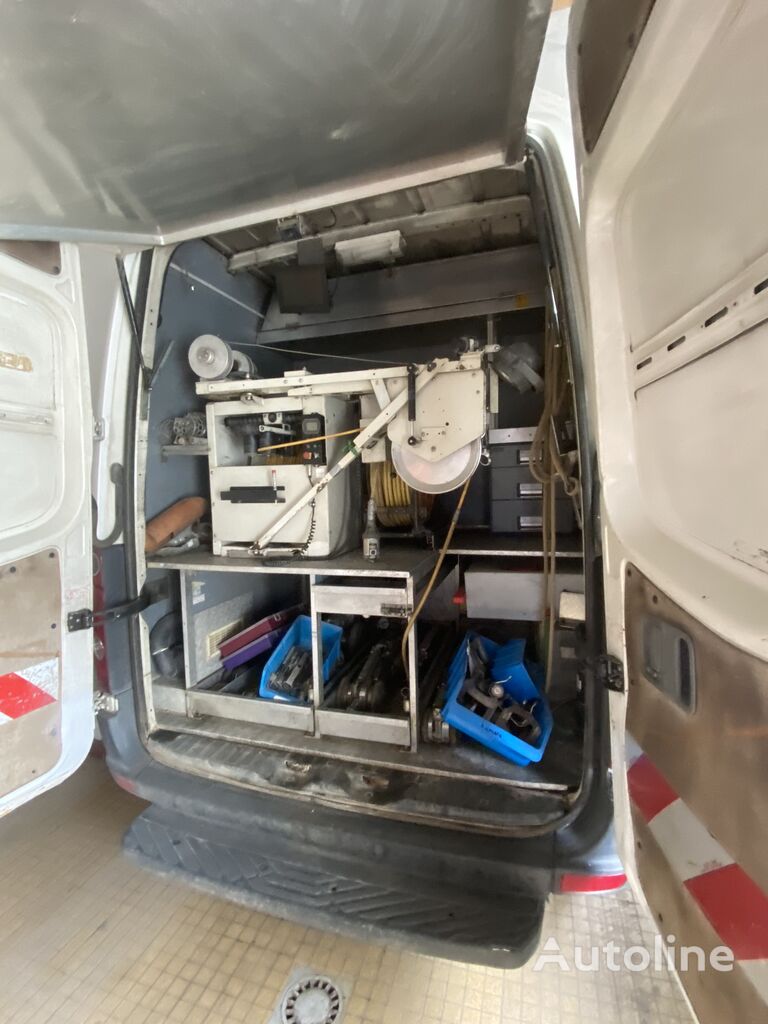 Volkswagen Crafter 35 mit IBAK SAT Kamera IKAS 32mit Dongle vozilo za čišćenje kanalizacije