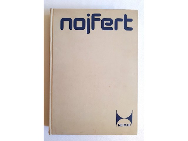 Arhitektonsko projektovanje / E. Nojfert / E. Neufert
