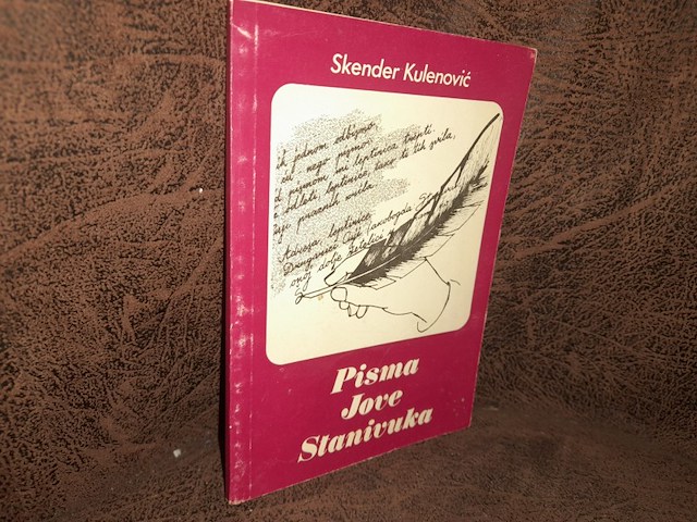 Pisma Jove Stanivuka, S.Kulenović