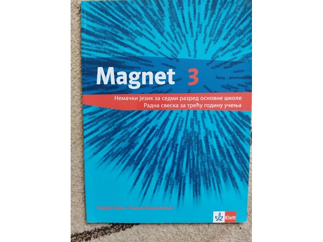 Magnet 3, Radna sveska, Nemački za 7. Klett