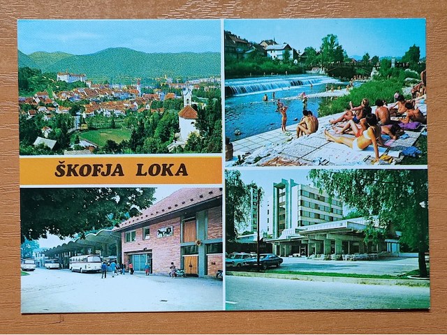 Razglednica Škofja Loka