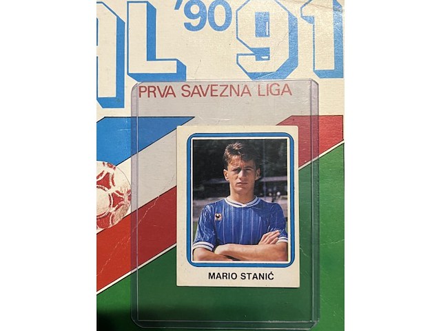 FUDBAL 90/91 živa sličica br.96 Mario Stanić