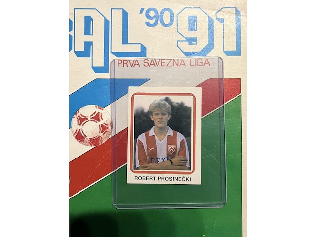 FUDBAL 90/91 živa sličica br.16 Robert Prosinečki