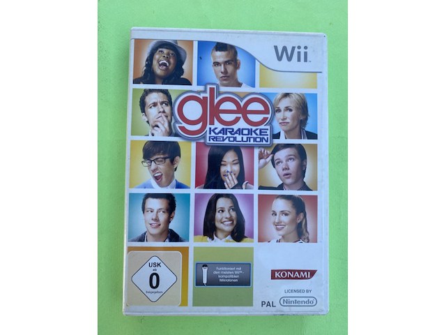 Glee Karaoke Revolutin - Nintendo igrica