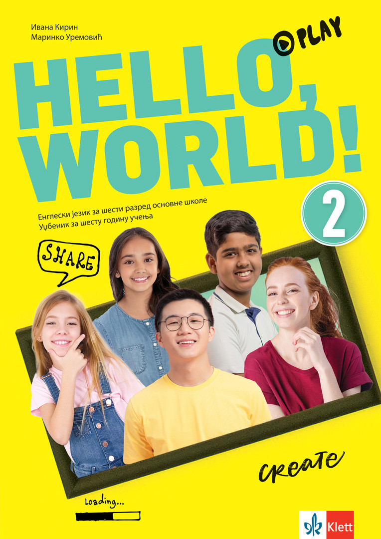 Hello World! 2 - udžbenik iz engleskog jezika - Klett 2024 NOVO