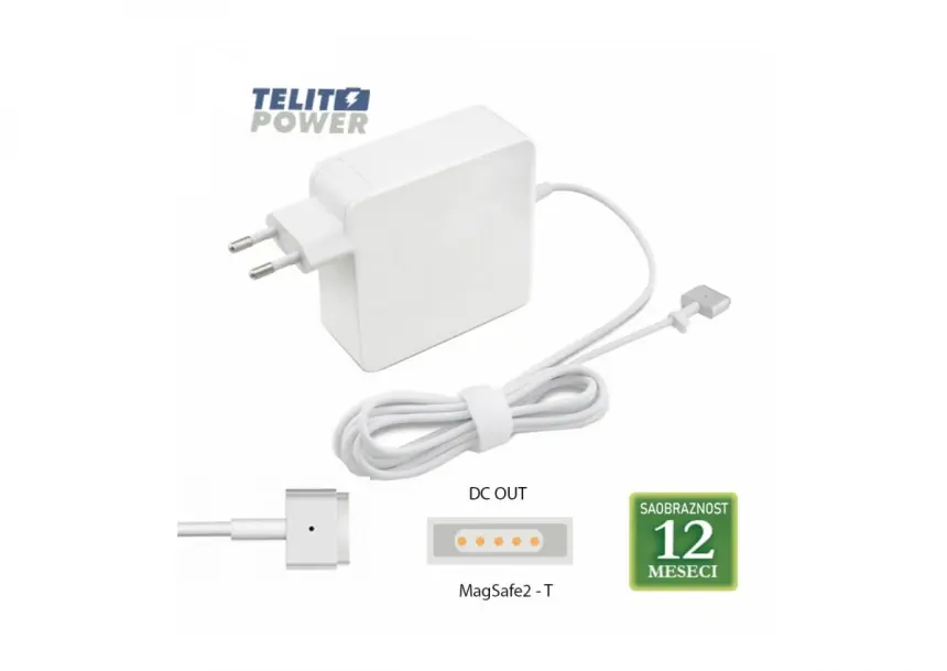 APPLE 20V-4.25A ( MagSafe2 ) T 85W PA-85W LAPTOP ADAPTER