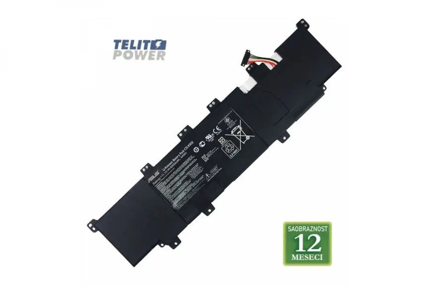 Baterija C21-X502 za laptop ASUS X502 seriju 7.4V / 5136mAh / 38Wh