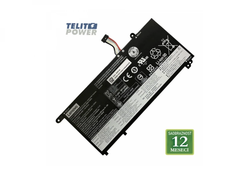 Baterija L19D3PDA za laptop Lenovo ThinkBook 14 Gen 2 11.52V-11.58V / 3907mAh / 45Wh