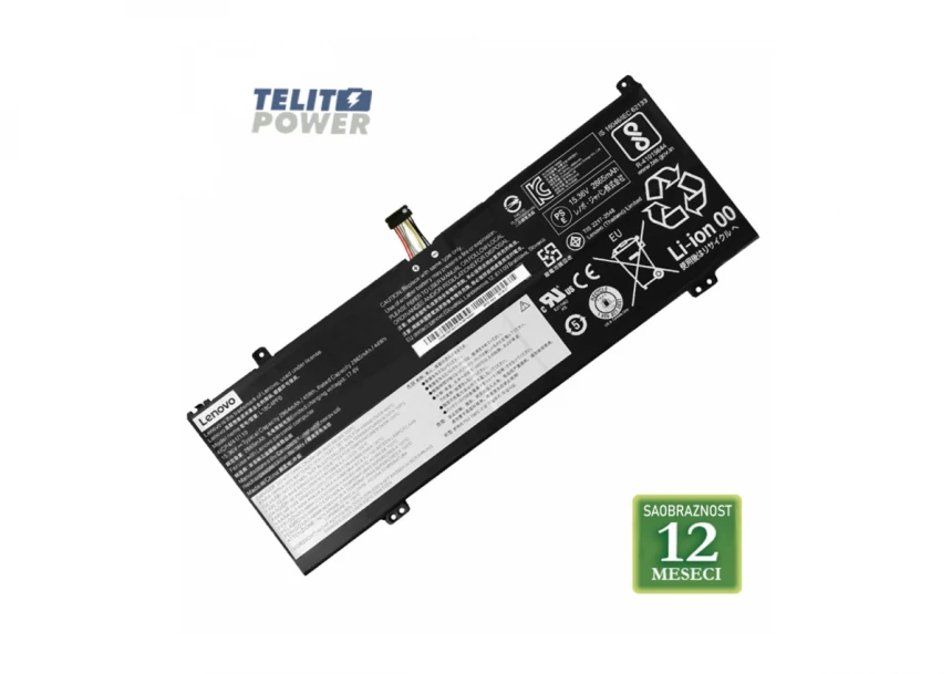Baterija za laptop LENOVO ThinkBook 13s-IWL / L18M4PF0 15.36V 45Wh / 2964mAh