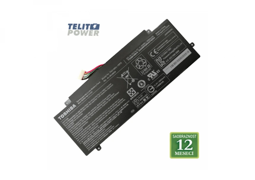 Baterija za laptop TOSHIBA Satellite P55W-B / PA5189 14.4V 60Wh / 3860mAh