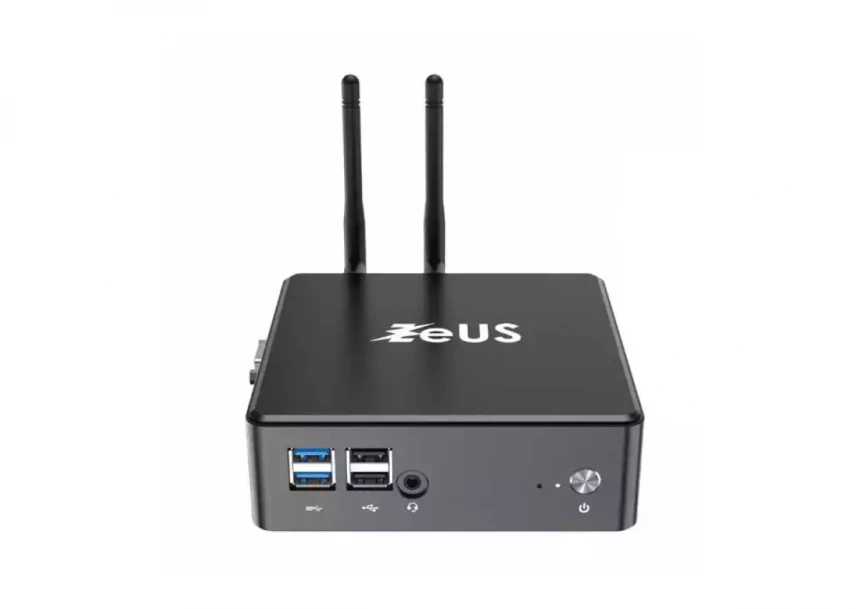 Mini PC Zeus MPI10-i323 Intel i3-1115G4 2C 4.1 GHz/DDR4 8GB/M.2 512GB/LAN/Dual WiFi/ext ANT