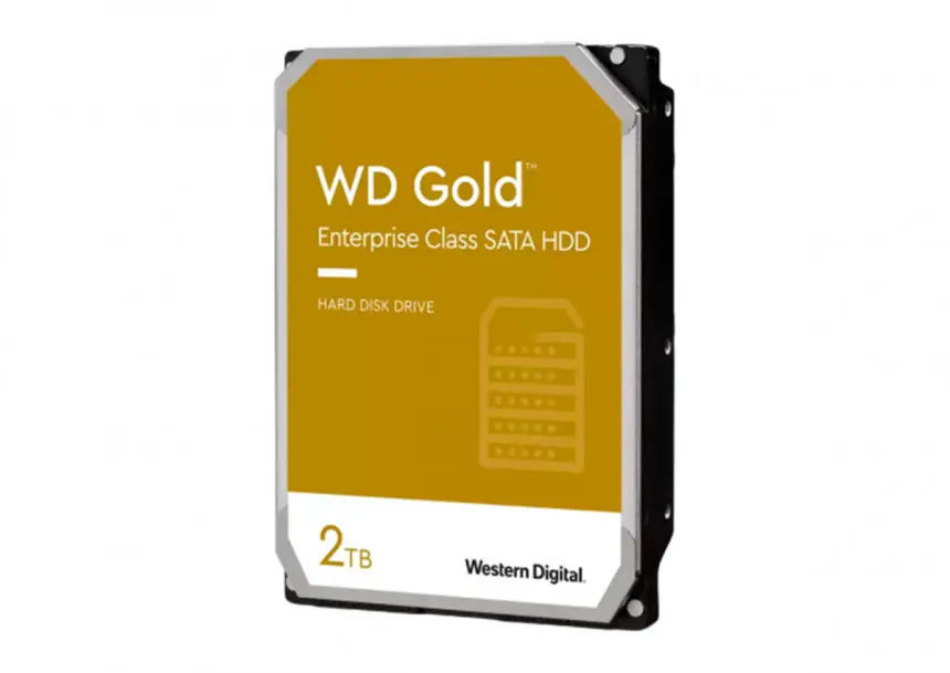 2TB 3.5" SATA III 128MB 7.200 WD2005FBYZ Gold