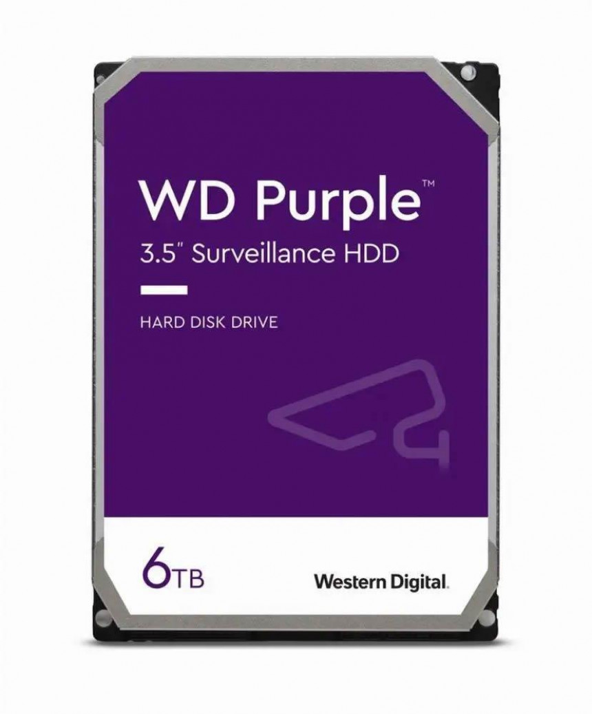 WD HDD Purple 6TB (WD62PURX-64B2MY0)