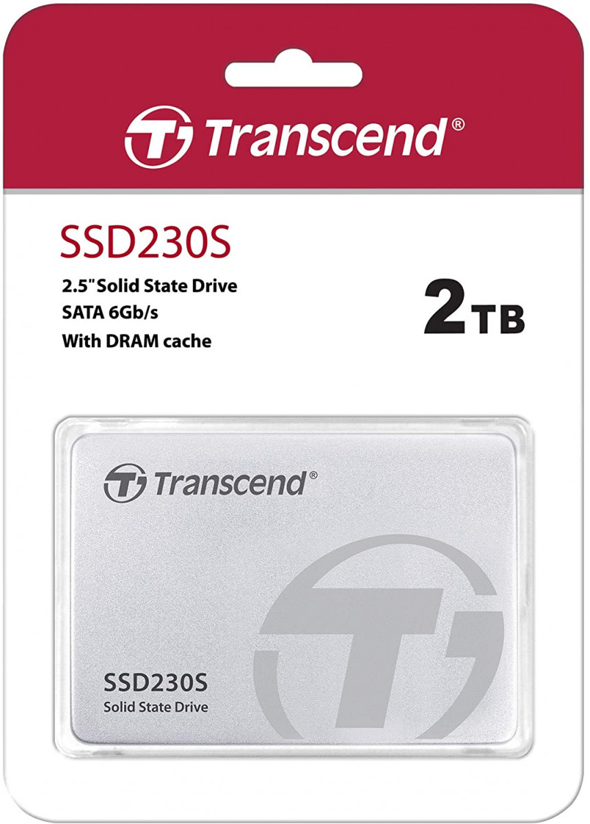 Transcend 2.5" 2TB SSD, SATA3, 3D TLC, 560/520 MB/s