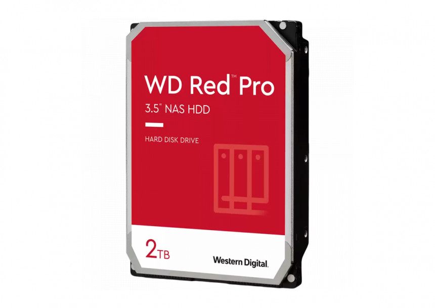 WD 2TB 3.5" SATA III 64MB 7.200rpm WD2002FFSX Red Pro