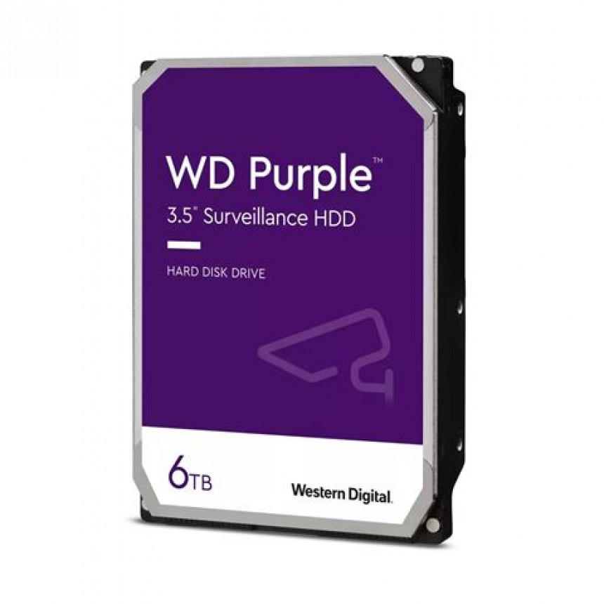 WD 3,5" SATA 6TB Purple WD64PURZ